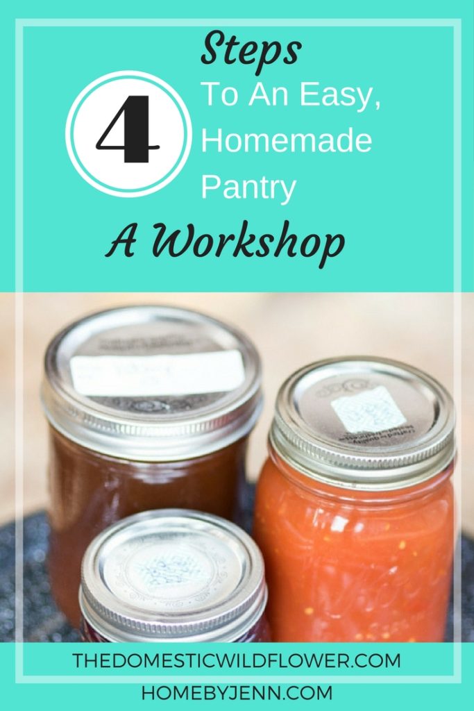 An Easy, Homemade Pantry Awaits!