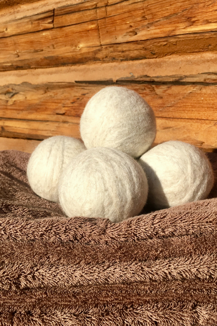 Felted Wool Dryer Balls