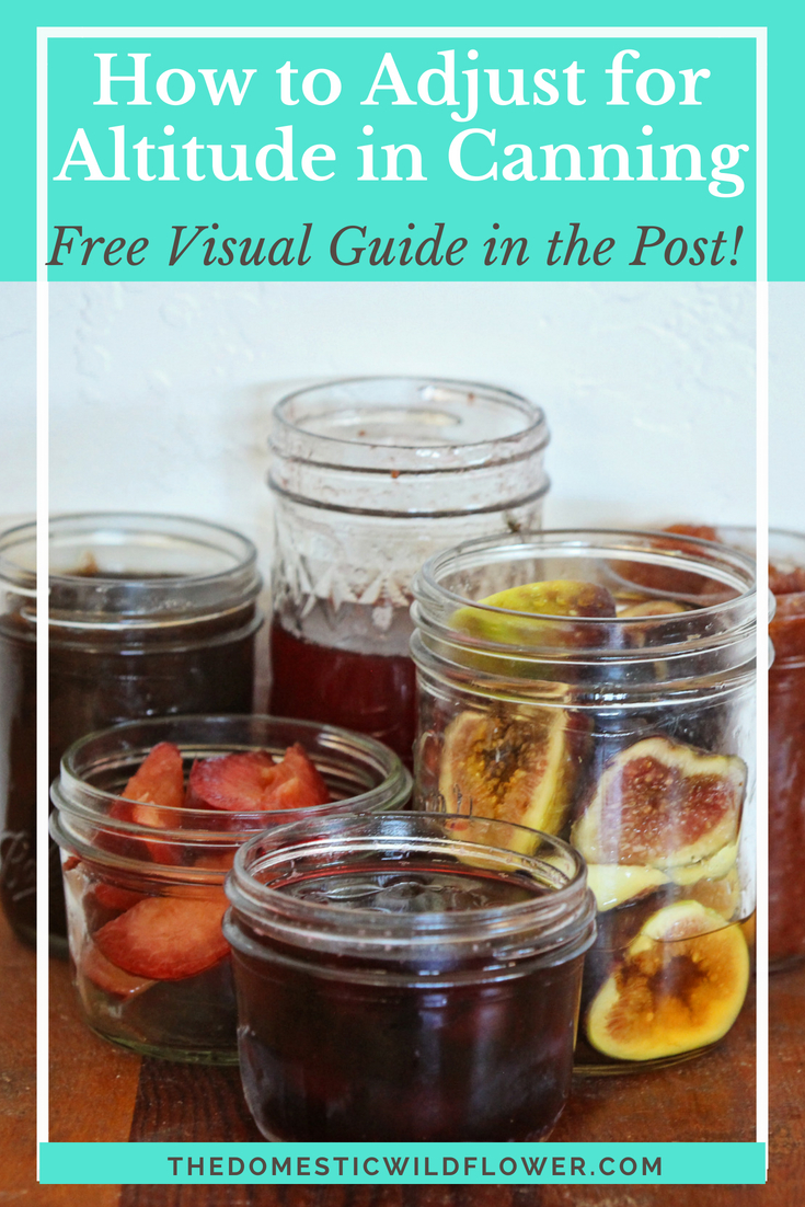 How to Adjust for Altitude When Canning
